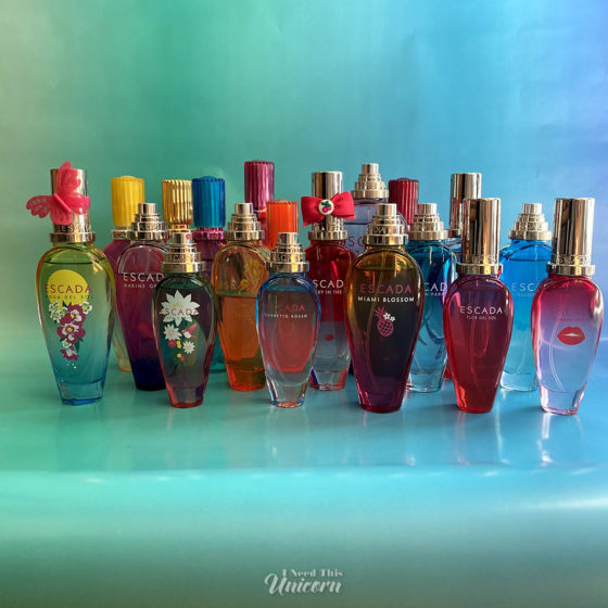 A Comprehensive List of Every Escada Summer Fragrance | I Need This Unicorn
