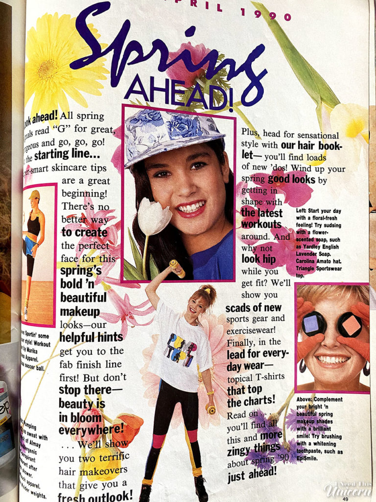 Throwback to ‘Teen April 1990 | I Need This Unicorn