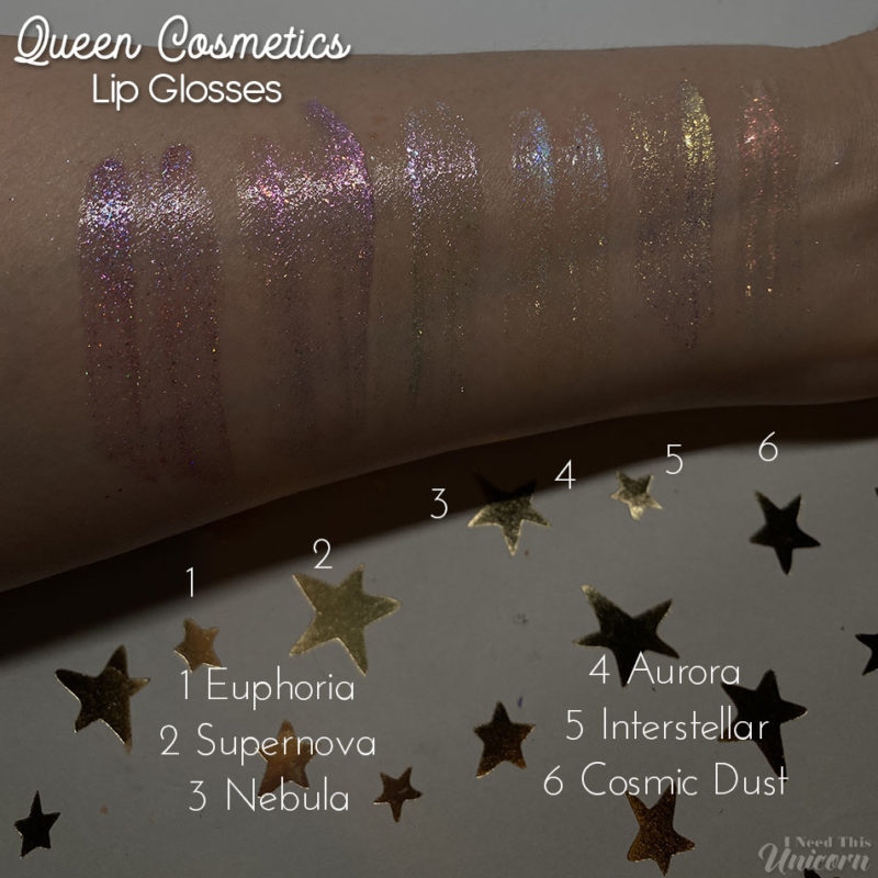 Queen Cosmetics Euphoria and Stardom Glittery Lip Glosses | I Need This ...