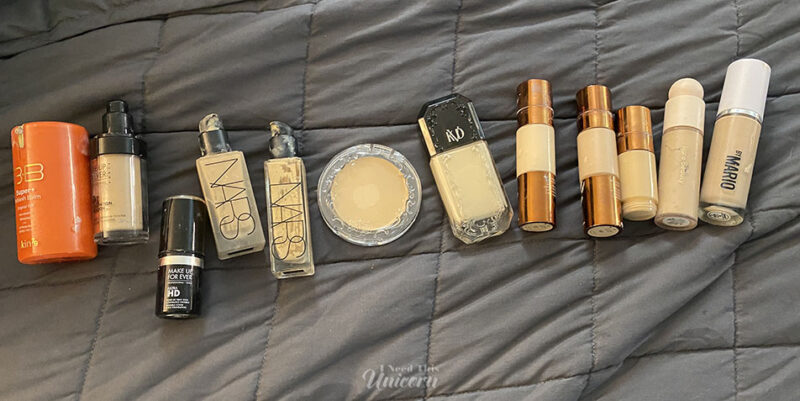 Foundation Swatches for Fair Olive Complexions | I Need This Unicorn